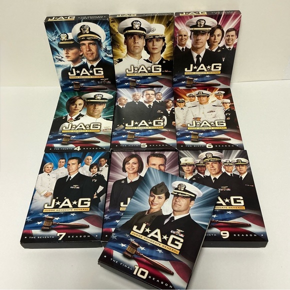 Paramount | Media | Jag Dvd Collection Complete Tv Series Seasons 110 ...